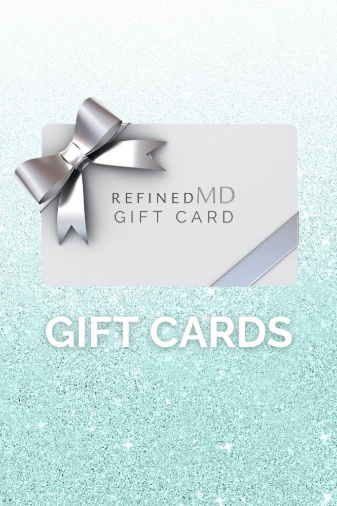 RefinedMD Gift Card | Shop Online | RefinedMD Los Gatos